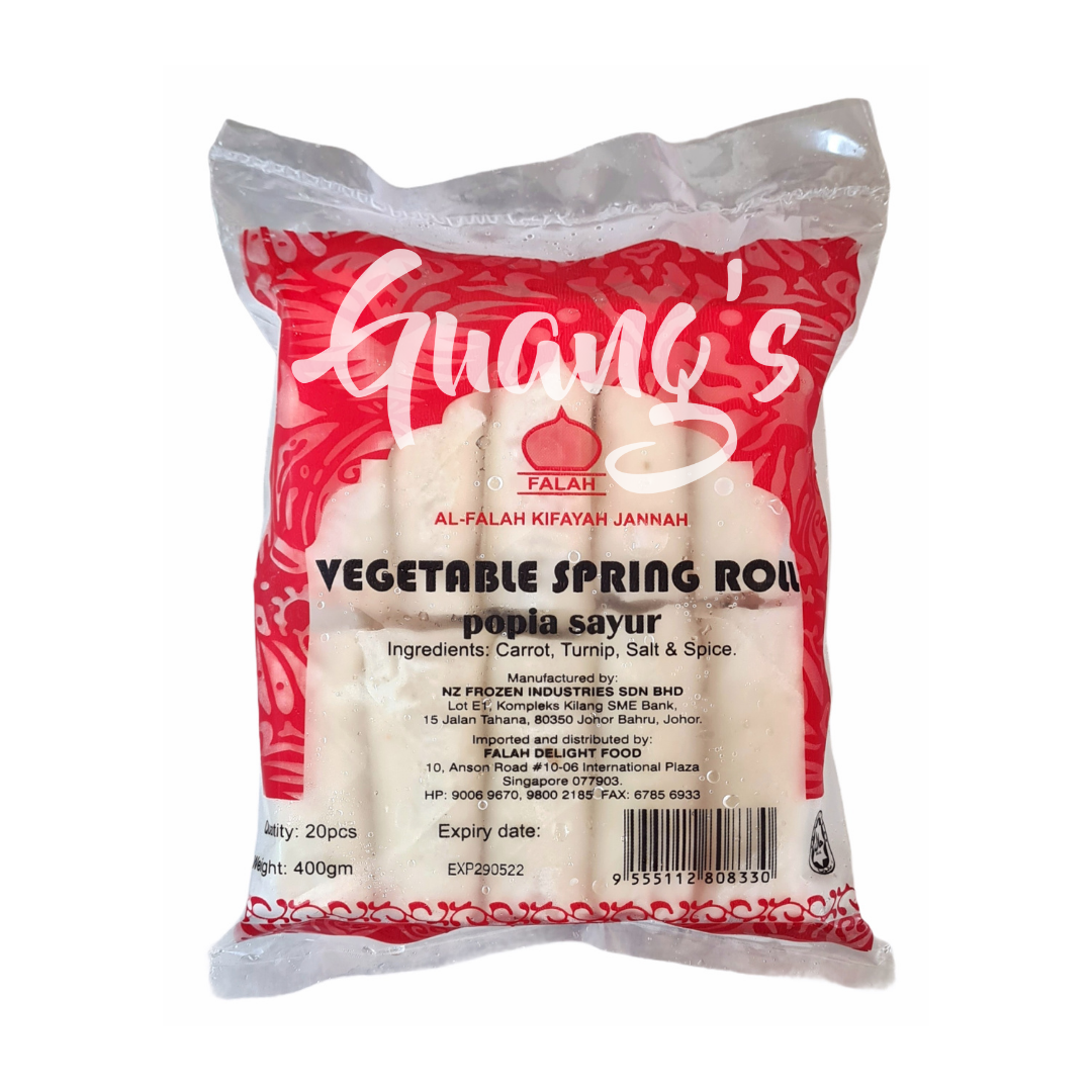 Falah Popia Sayur Vegetable Spring Rolls (400g) – Guang's Fresh Mart