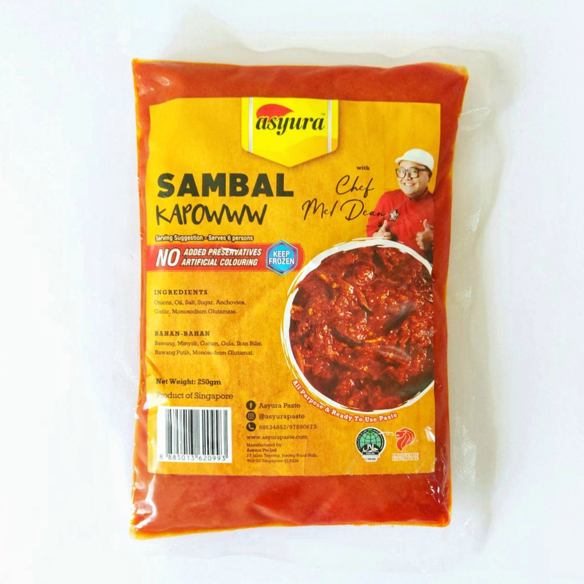 Asyura Chef Mel Dean: Sambal Kapowww Paste – Guang's Fresh Mart